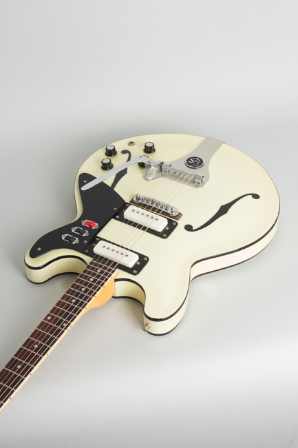 Standel Custom Deluxe Model 102 Thinline Hollow Body Electric Guitar ...