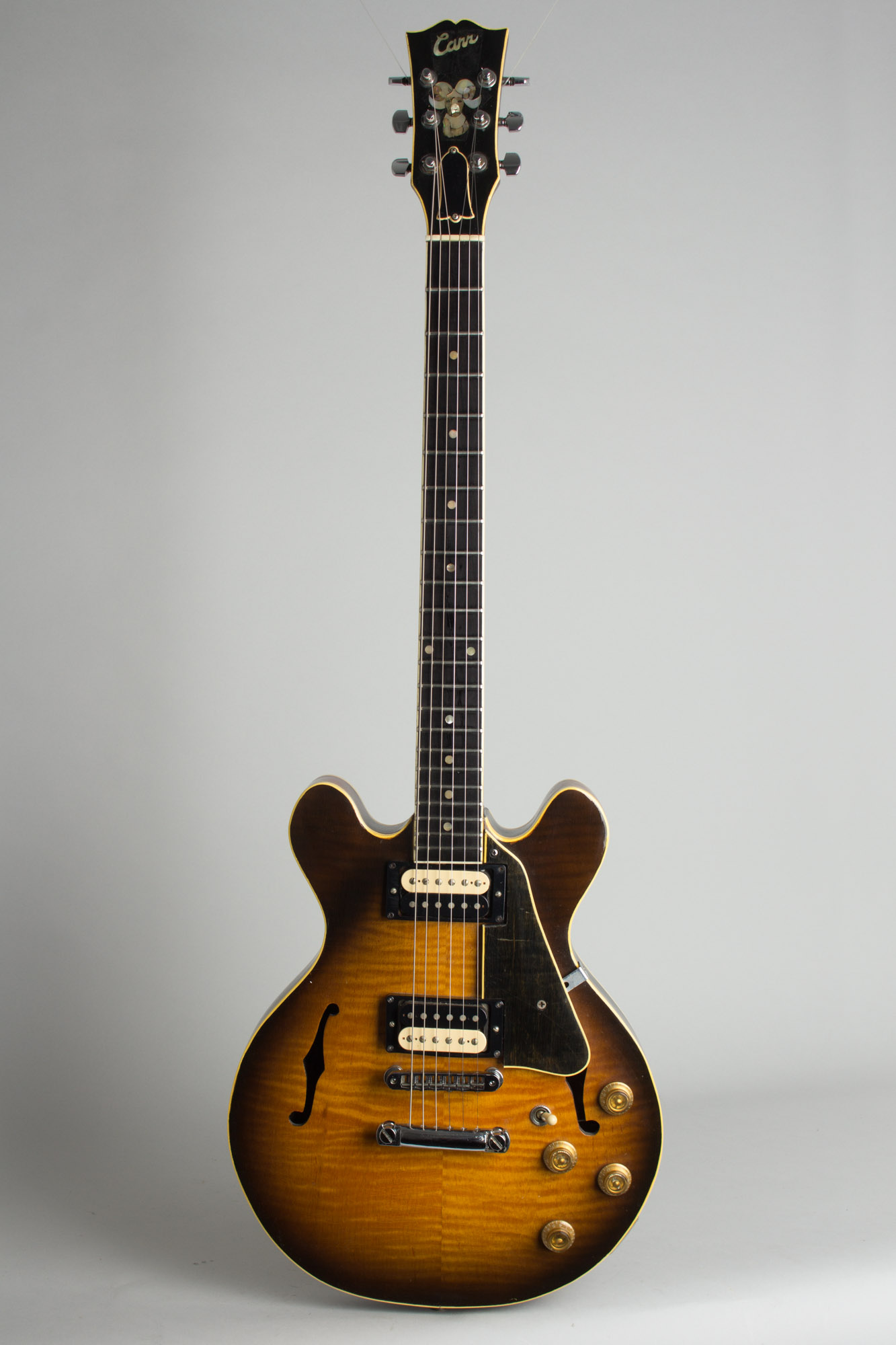 Steve Carr Mini-335 Owned and used by Elliott Sharp Semi-Hollow Body ...