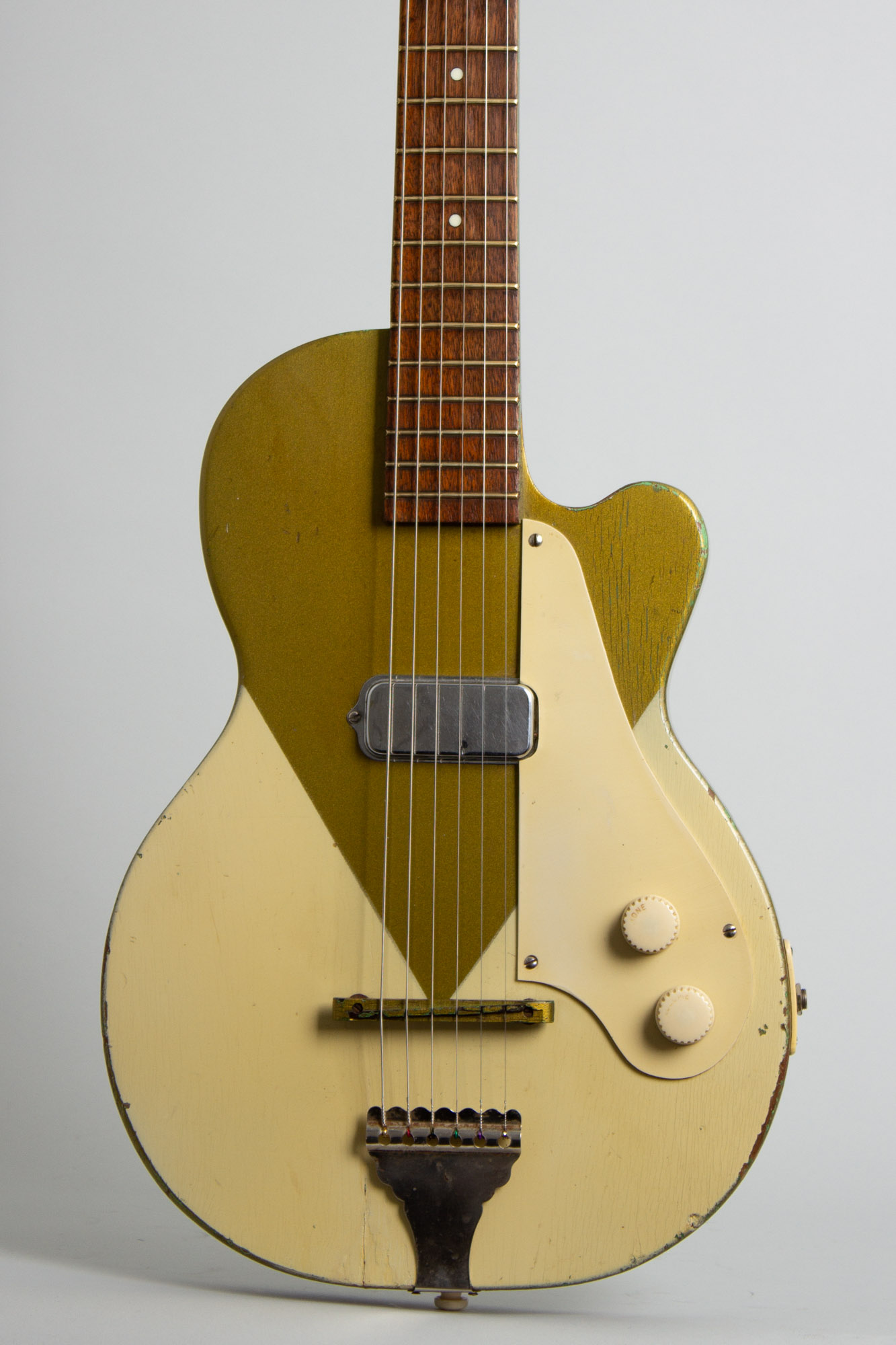 K-136 Solid Body Electric Guitar, made by Kay (1958) | RetroFret K-136 Solid Body Electric Guitar, made by Kay (1958) | RetroFret