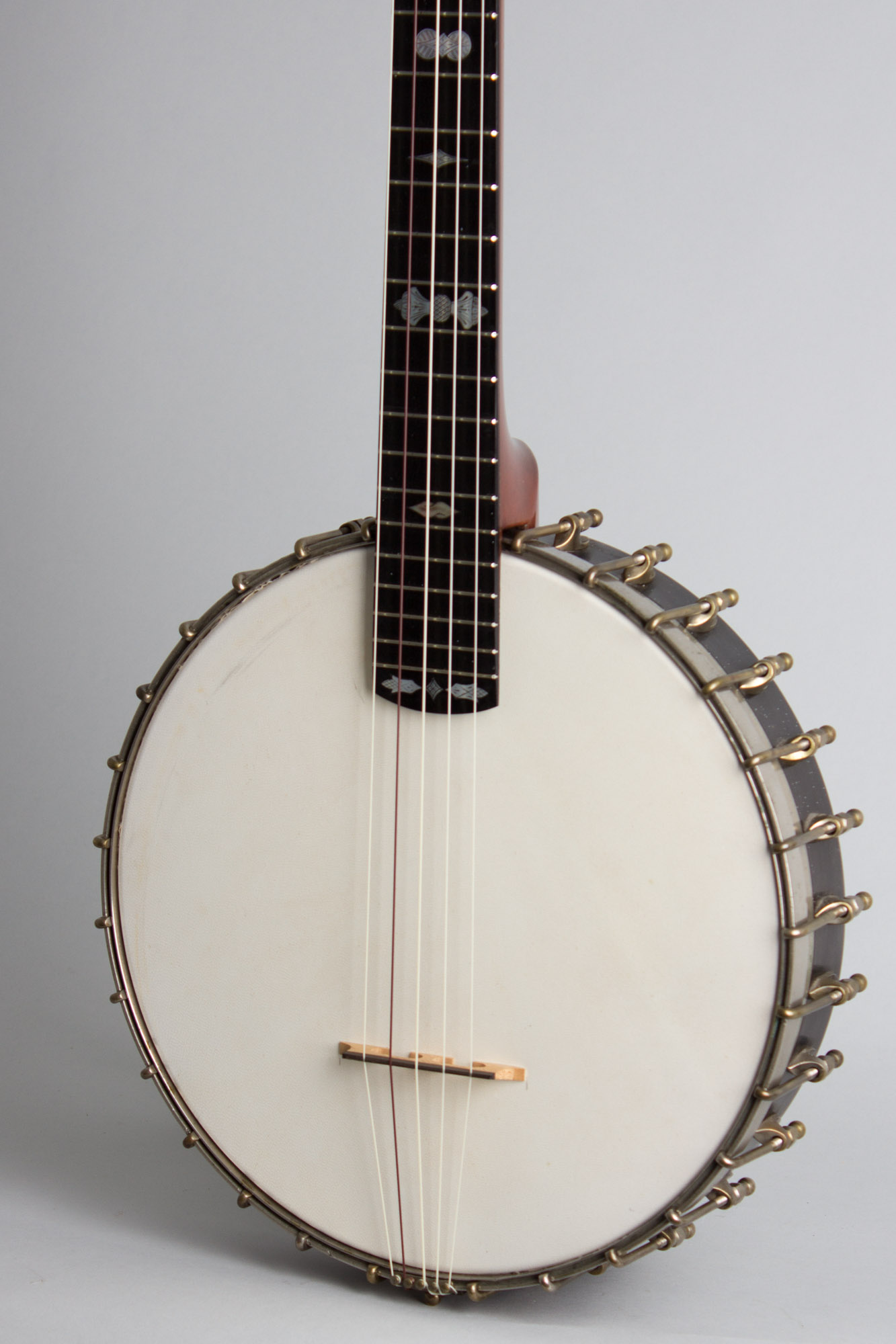 W. A. Cole Eclipse Model #3000 Banjeaurine 5 String Banjo , c. 1898 ...